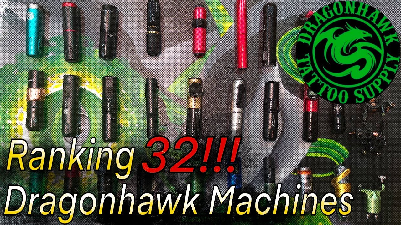 Ranking All 32 of My Dragonhawk Machines - YouTube