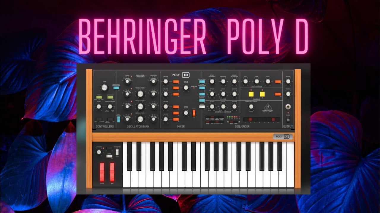 Behringer Poly D sound demo - YouTube