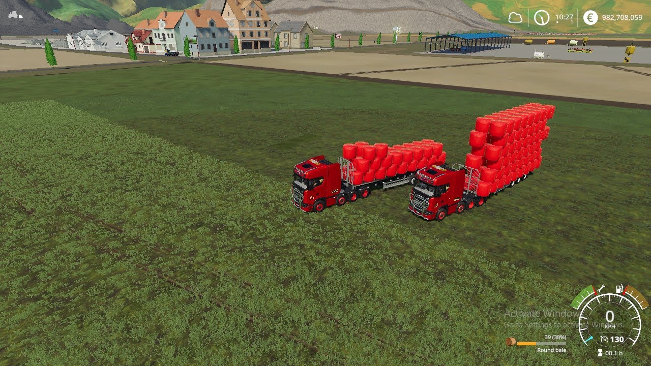 Fs 19 | Fs 19 Pc | Collecting Bales From My Farm In Farming Simulator ...