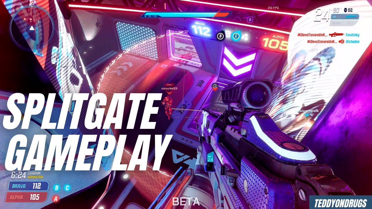 SPLITGATE Gameplay No Commentary - YouTube