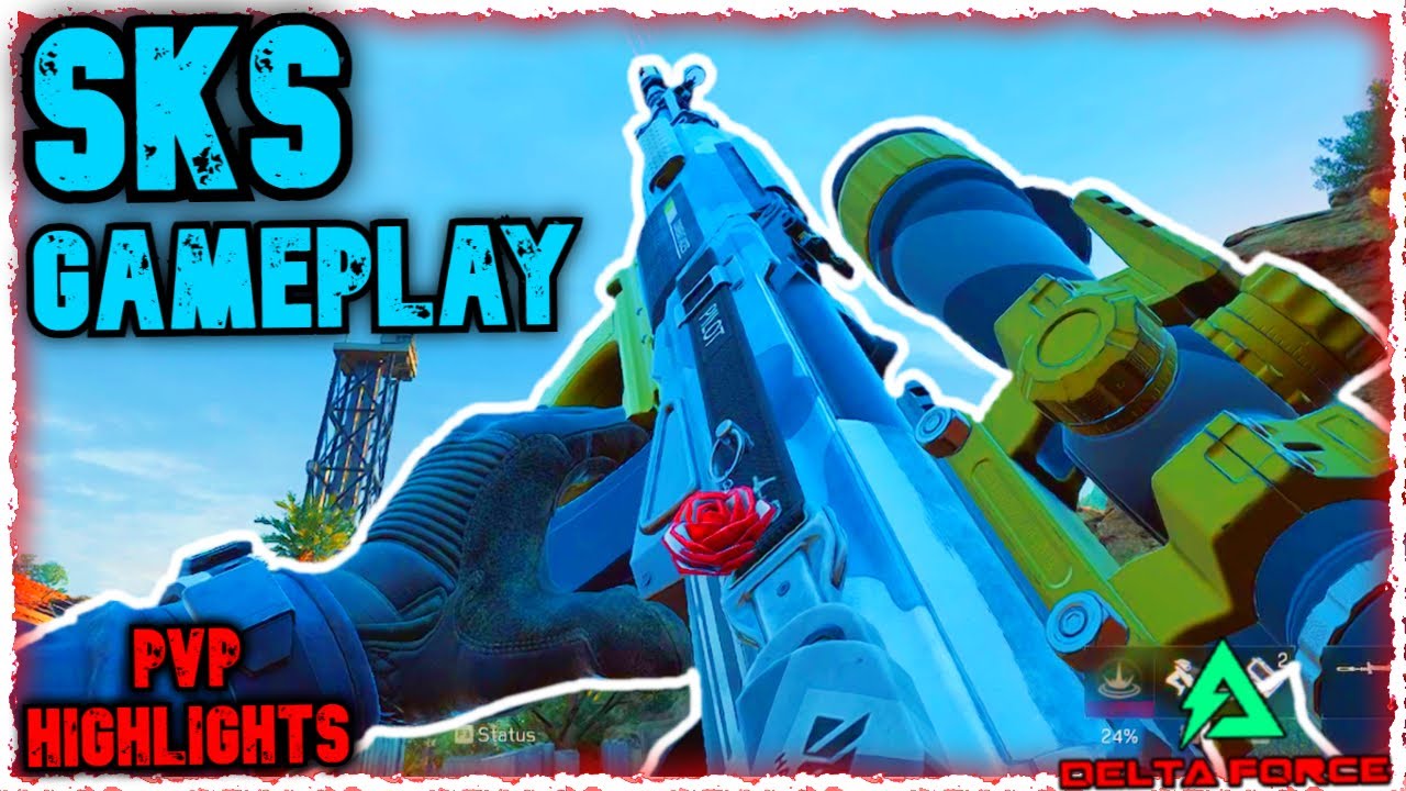 The MOST UNPLAYED WEAPON in Delta Force Operations - SKS Gameplay - YouTube