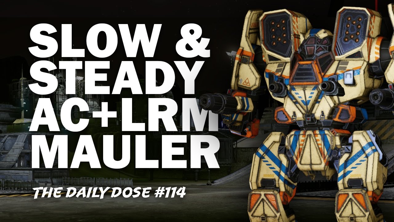 Autocannons and Missiles Mauler MAL-MX90 - Mechwarrior Online - The ...