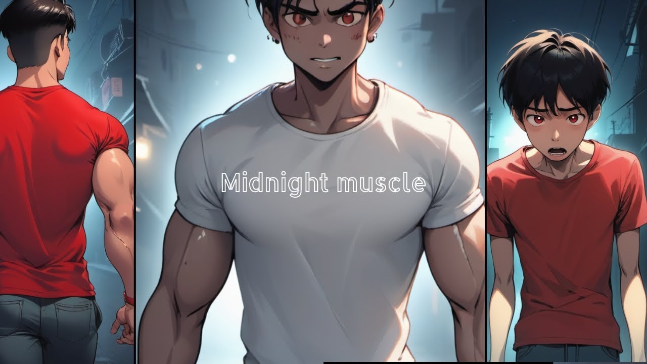 midnight muscle | part 1 | by muscle growth comics - YouTube