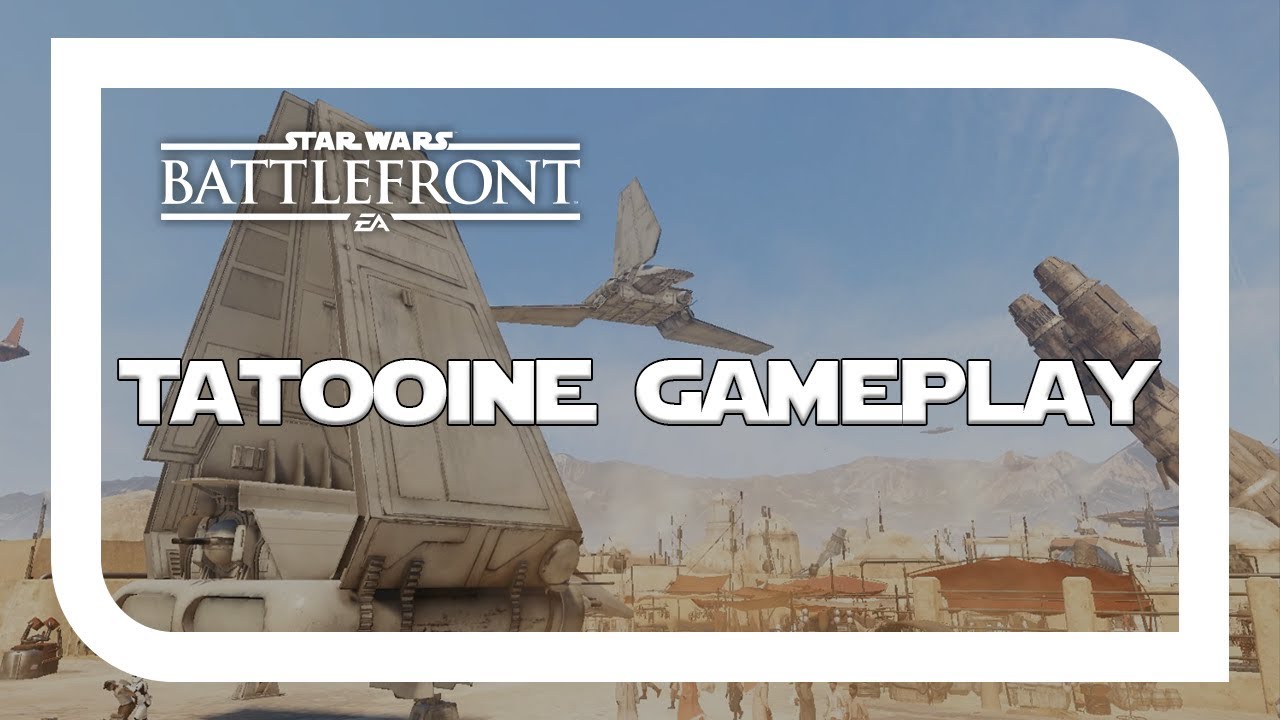 SWBF2, Tatooine Gameplay - YouTube
