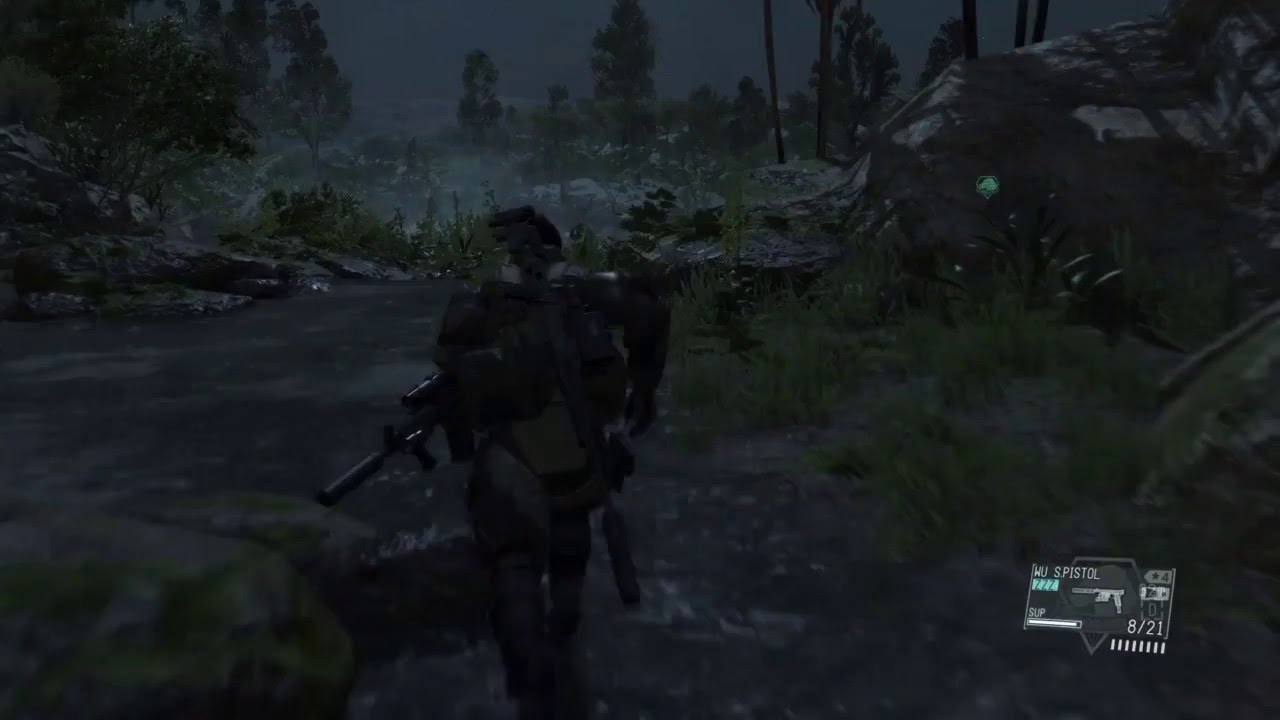 MGS V: Capture the Legendary Ibis hunt - YouTube
