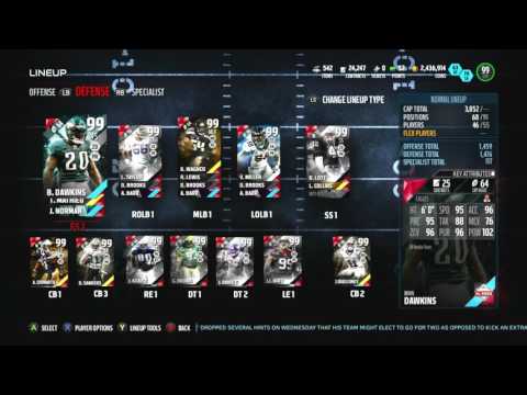 Madden 16 Ultimate Team :: Team FInally Done! 4th Down Swag! ::-XBOX ONE Madden 16 Ultimate Team