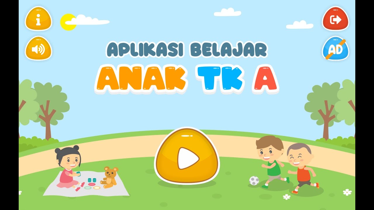 Pelajaran Anak TK A Game Edukasi Anak Usia Dini - YouTube