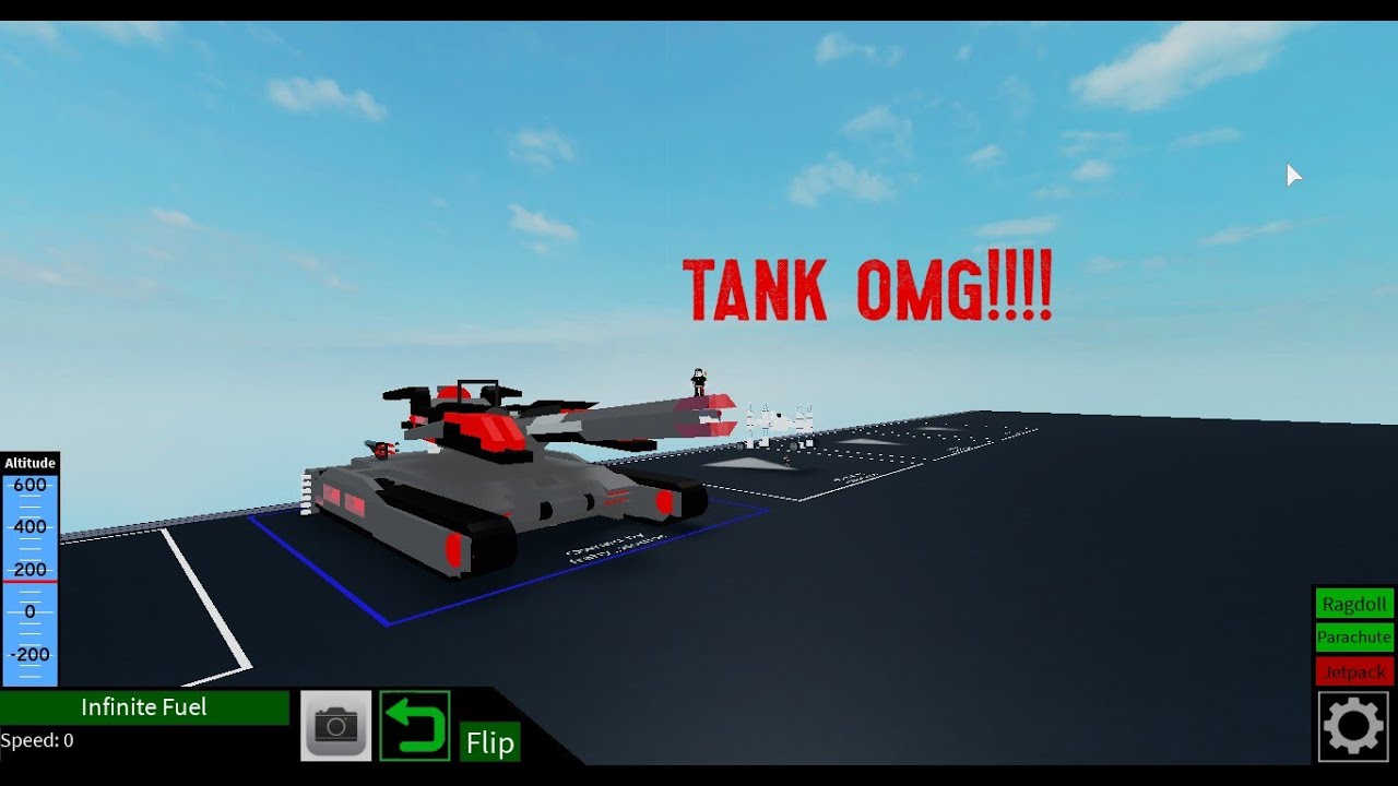 tank plane crazy Roblox - YouTube