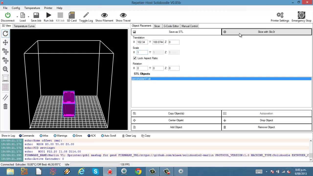 Getting Your First Print With A Solidoodle - Getting Started Tutorial ...