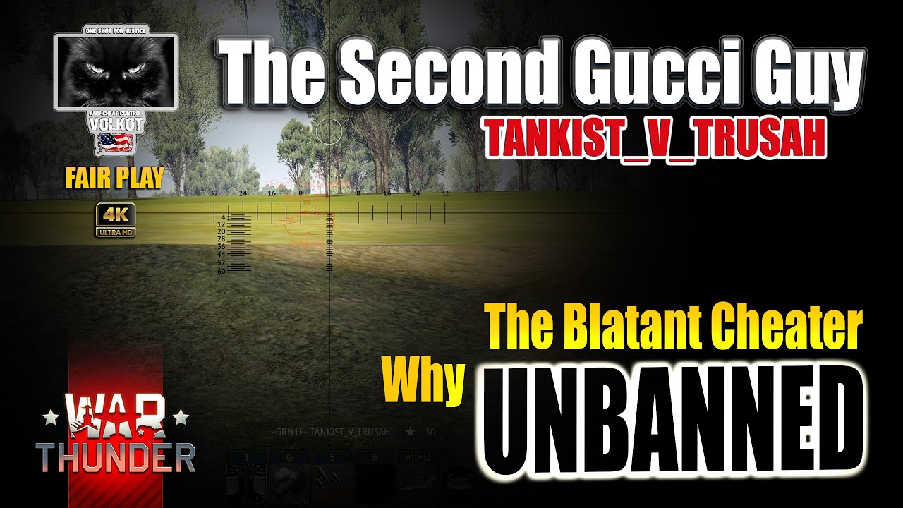 They UNBANNED The Blatant Cheater TANKIST_V_TRUSAH | The Second Gucci ...