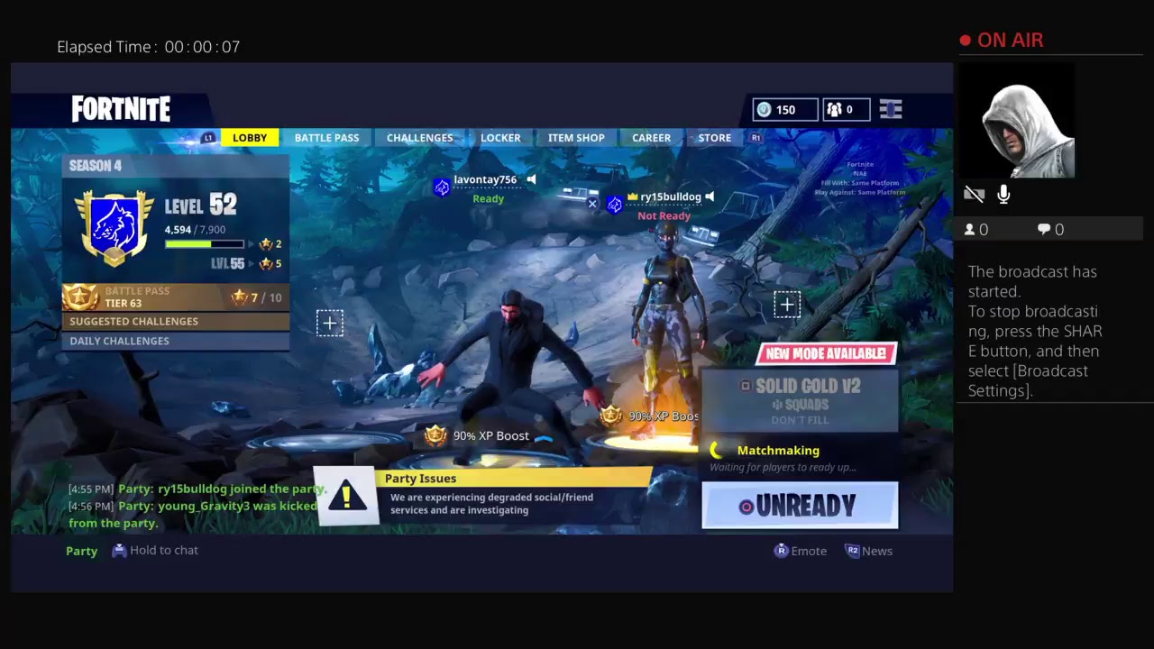 Fortnite Solid Gold duo squad - YouTube