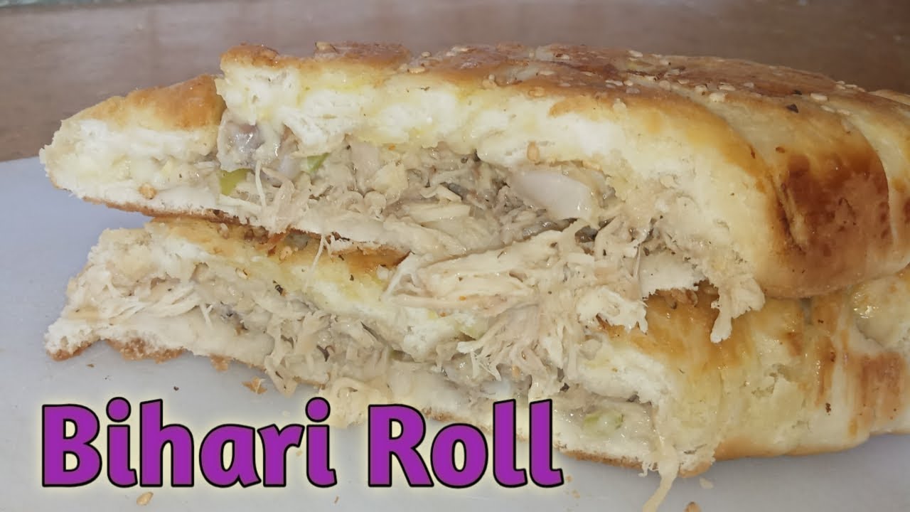 Bihari Roll Recipe | Easy to make Chicken Roll at Home | How to cook ...