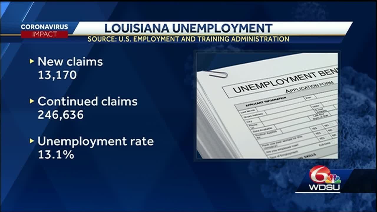 Louisiana Unemployment Claims Increase By 13 000 YouTube