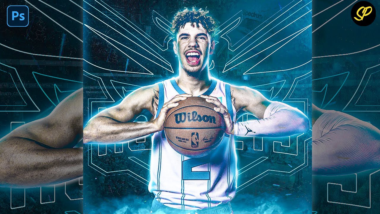 {Tutorial} NEON Sports Edit - How to Create a Poster Design (Step by ...