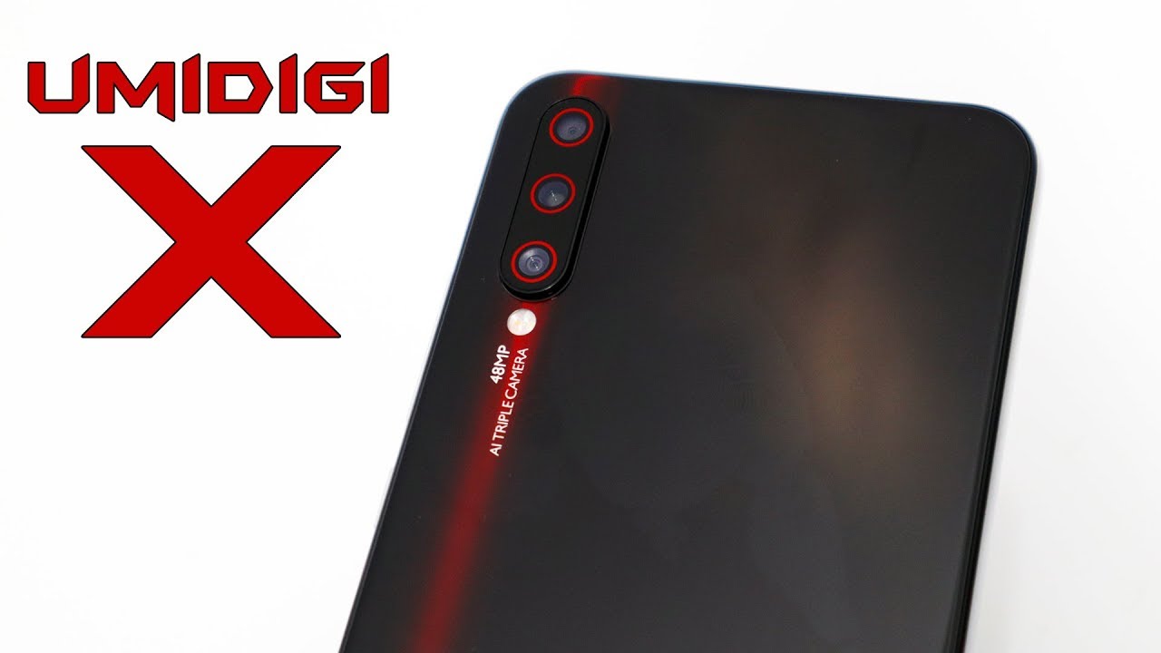 UMIDIGI X Unboxing - Black & Red Beauty - YouTube