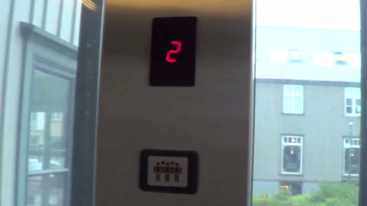 Short ride! H.M. lyftur hydraulic elevator @ Some restaurant house in ...