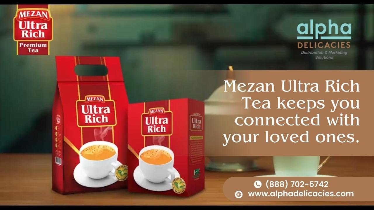 Mezan Ultra Rich Tea keeps you connected with your loved ones. - YouTube