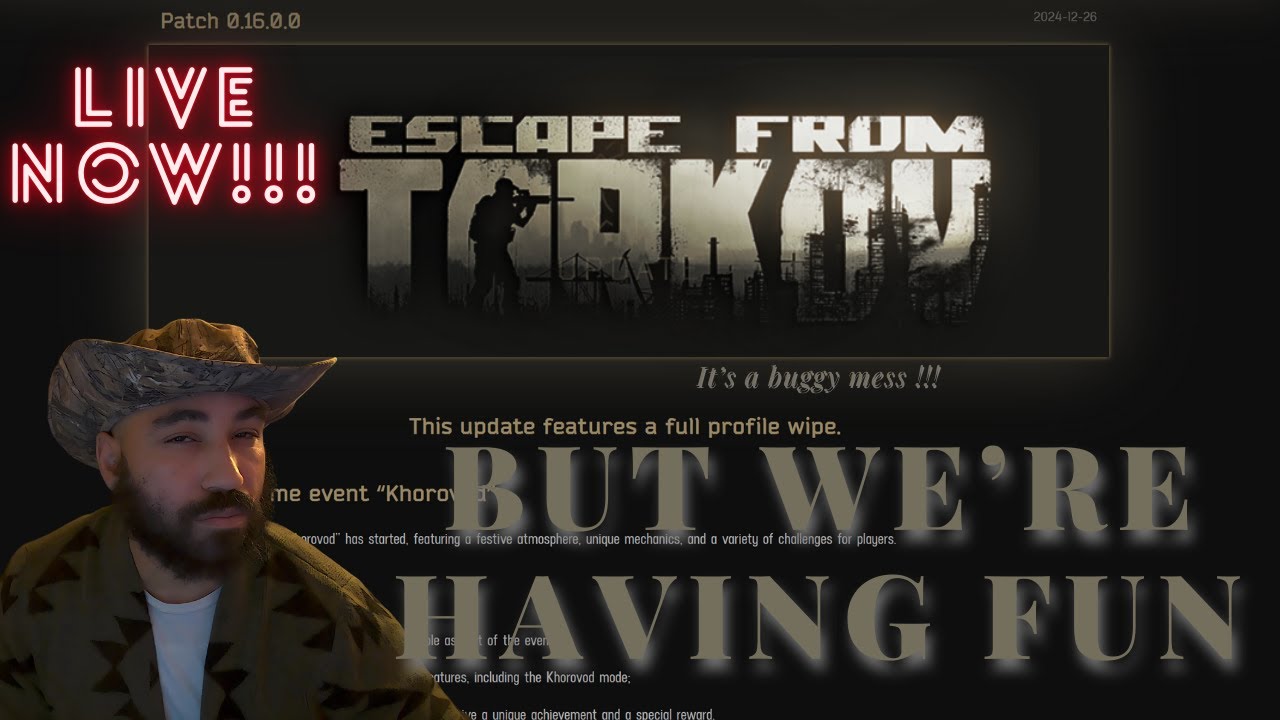 Patch .16 Tarkov with the guys - YouTube