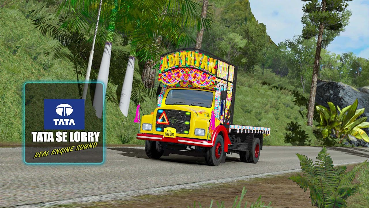 TATA SE LORRY REAL ENGINE SOUND 🔥| TATA LORRY | #ets2 #lorry # ...