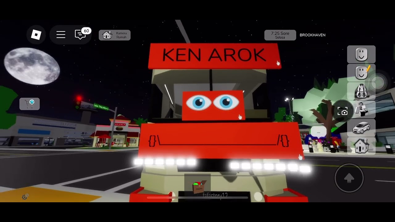 Cara Modif BUS KEN AROK Di Brookhaven dan Bikin Rumah BUS | Roblox ...