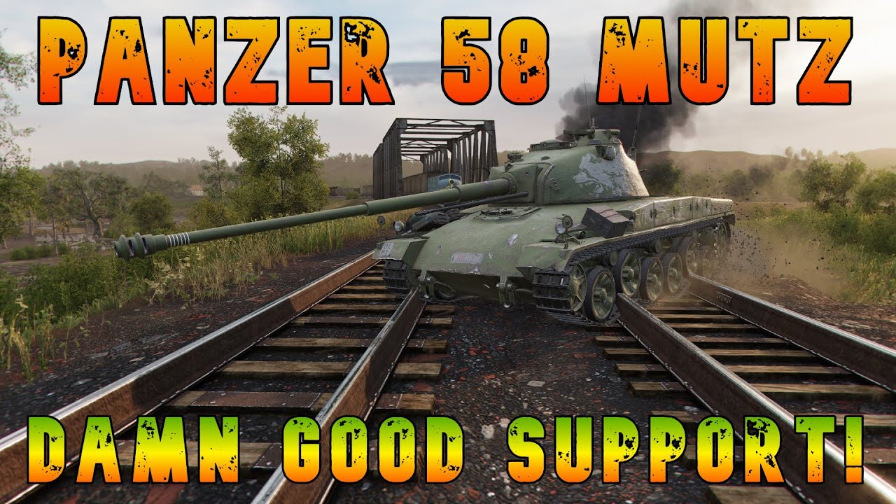 Panzer 58 Mutz Damn Good Support ll Wot Console - World of Tanks Modern ...