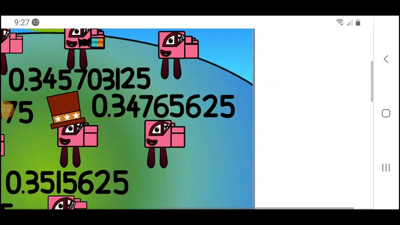 numberblocks band 512ths part 2 - YouTube