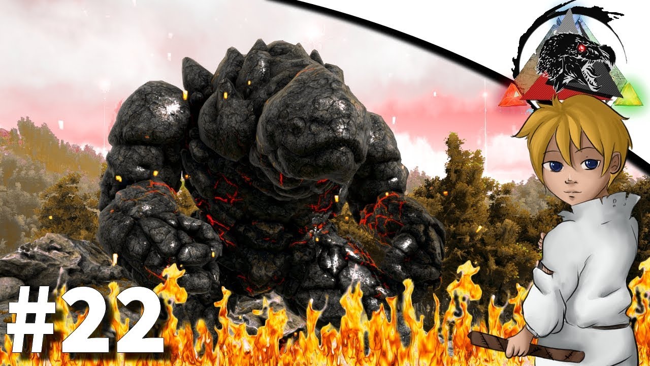 [Mods] ARK : Extinction Core - #22 Golem de Lave ! - YouTube