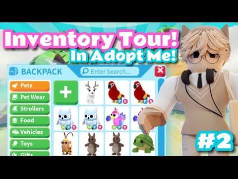 Adopt me inventory tour! Day2 #roblox #adoptme - YouTube