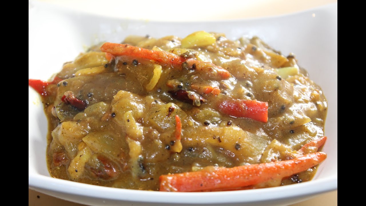 Spicy Mango Curry (Sri Lankan Style) - YouTube