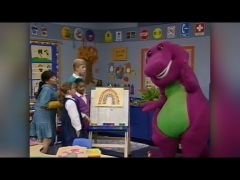 Barney & Friends: (S2E4) Red Blue and Circles Too! [1993] - Internal Copy