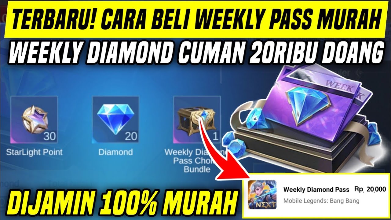 TERBARU! CARA BELI WEEKLY DIAMOND PASS MURAH | CARA BELI WEEKLY DIAMOND ...