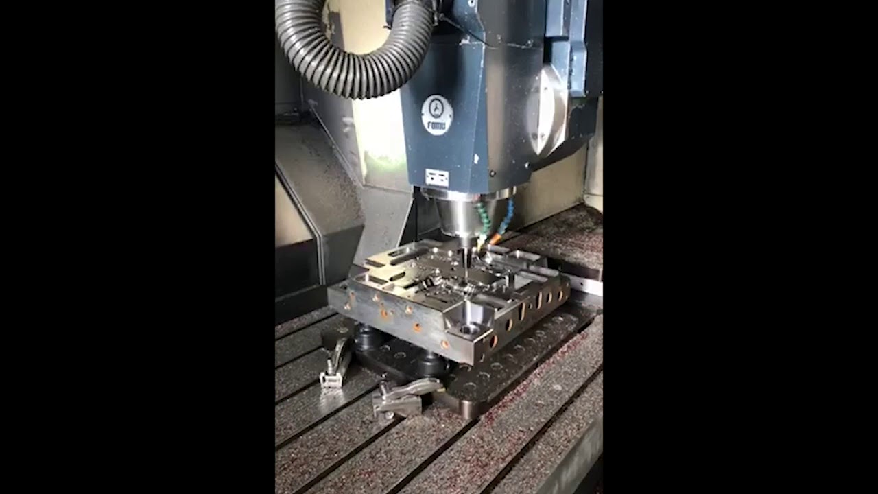 Parpas PHS 920P (2003) Milling Machine - YouTube
