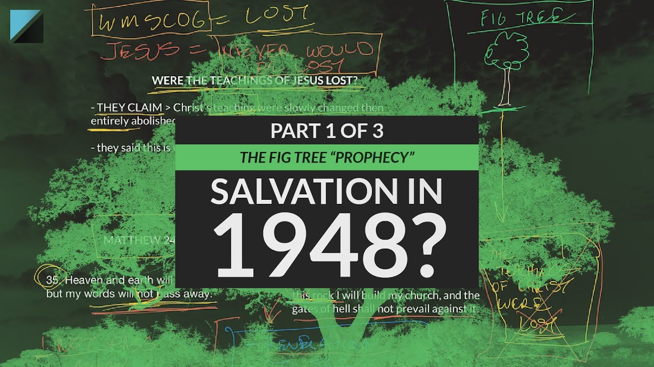 Part 1 | The Fig Tree Prophecy | Ahnsahnghong & WMSCOG Refuted - YouTube