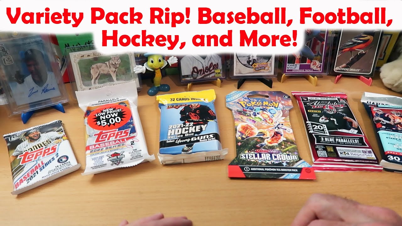 Variety Rip! Football, Baseball, Hockey, & More! - YouTube