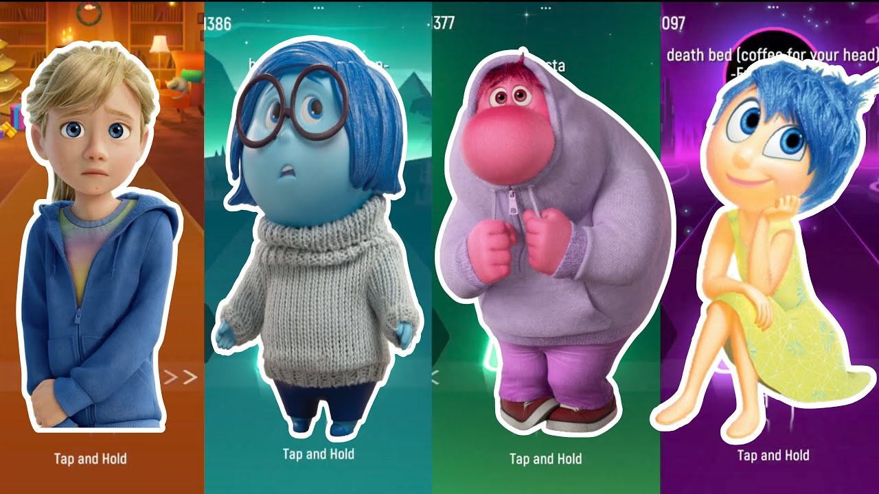 Inside Out Riley, Sadness, Embarrasment, Joy Confin Dance - YouTube