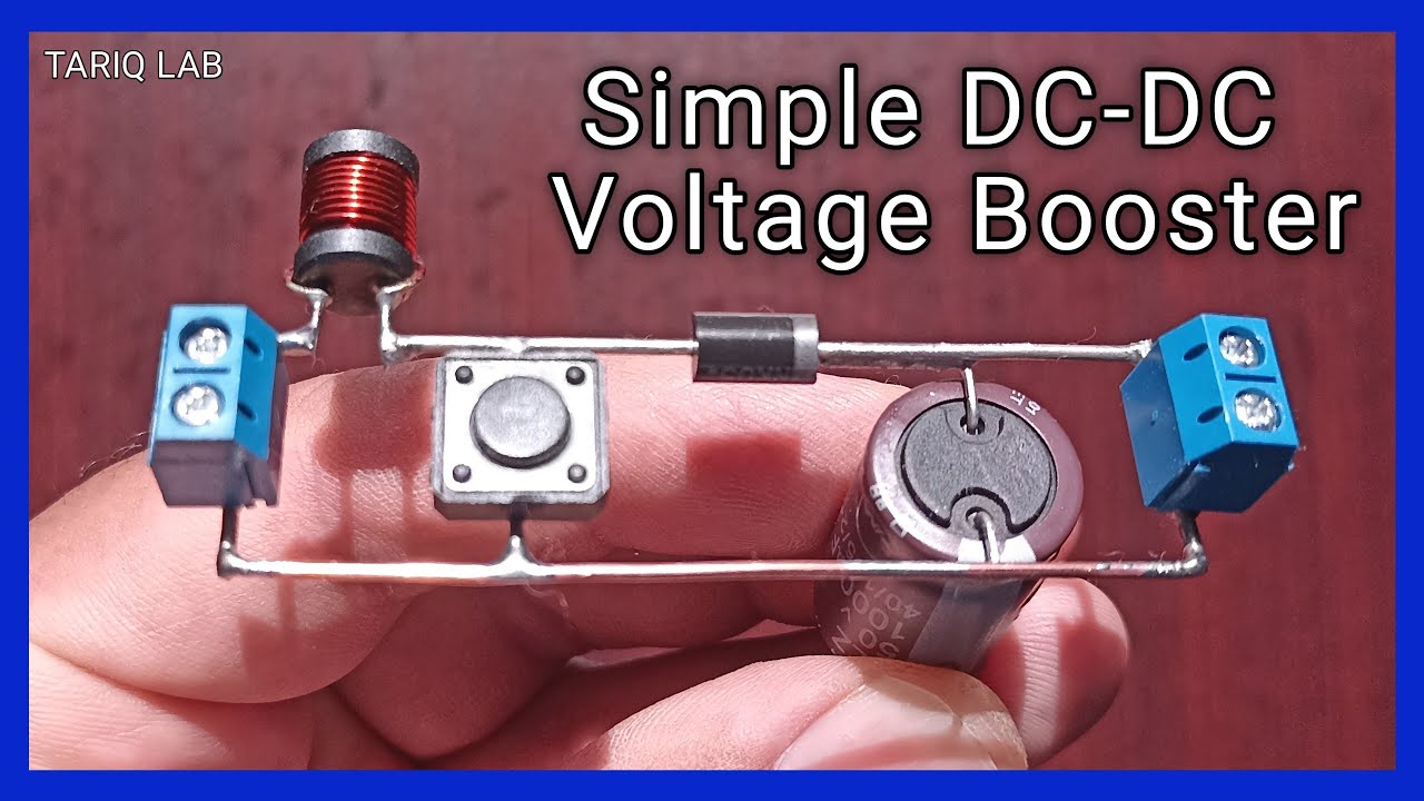 How To Make Voltage Booster | DC DC Booster | Buck Converter - YouTube