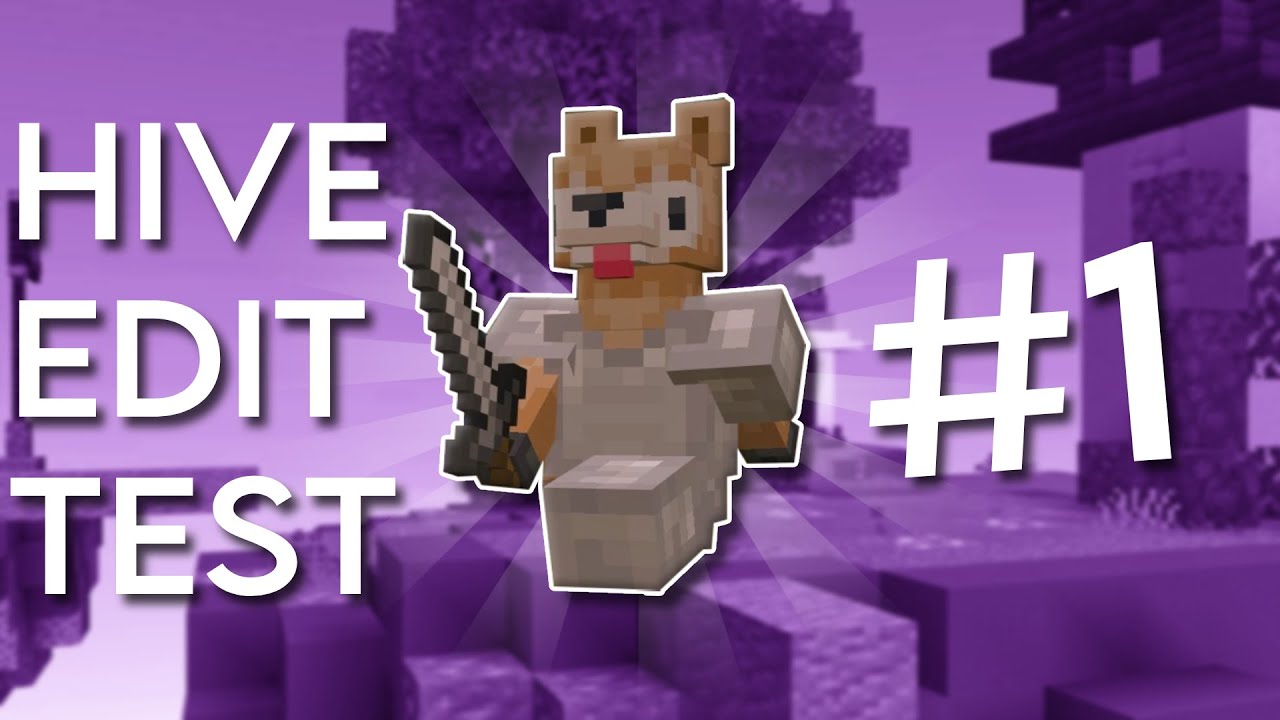 Hive Edit Test #1 | Minecraft Bedrock | - YouTube