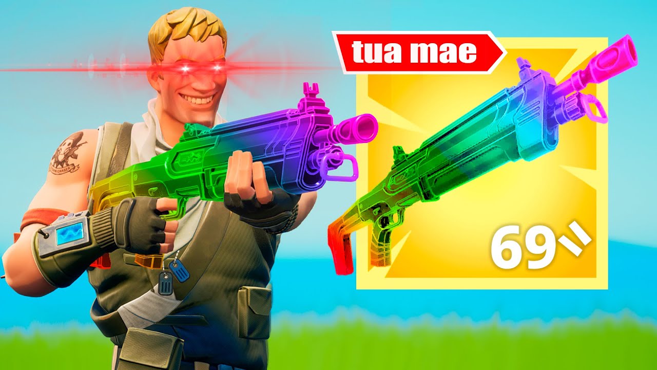 Armas RGB no Fortnite - YouTube