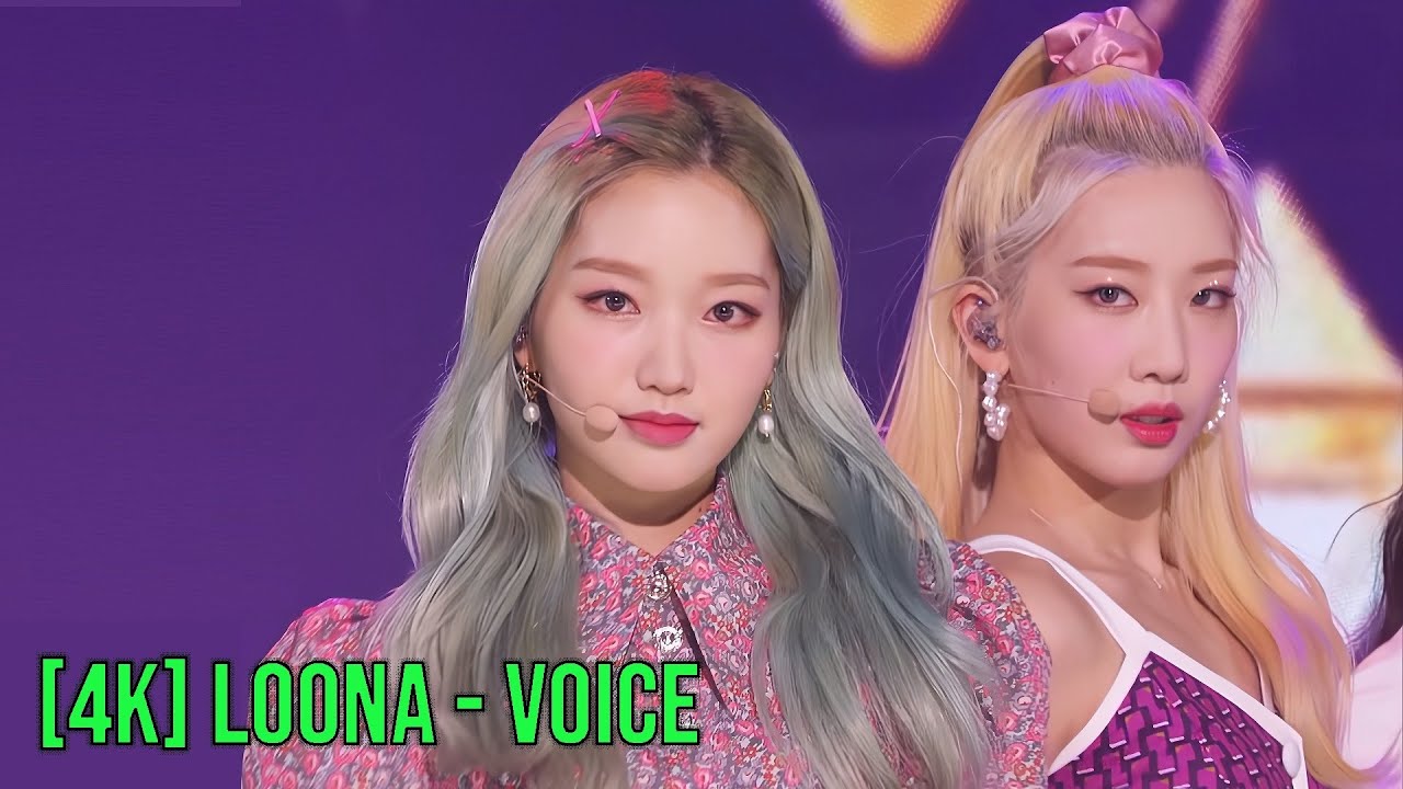 [ 4K LIVE ] LOONA - Voice - (201208 SBS THE SHOW) - YouTube