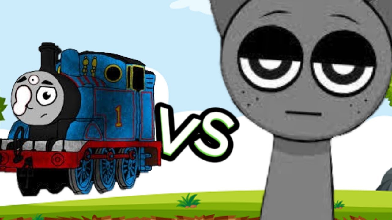 Thomas The Train vs Sprunki buttle coffin dance music - YouTube