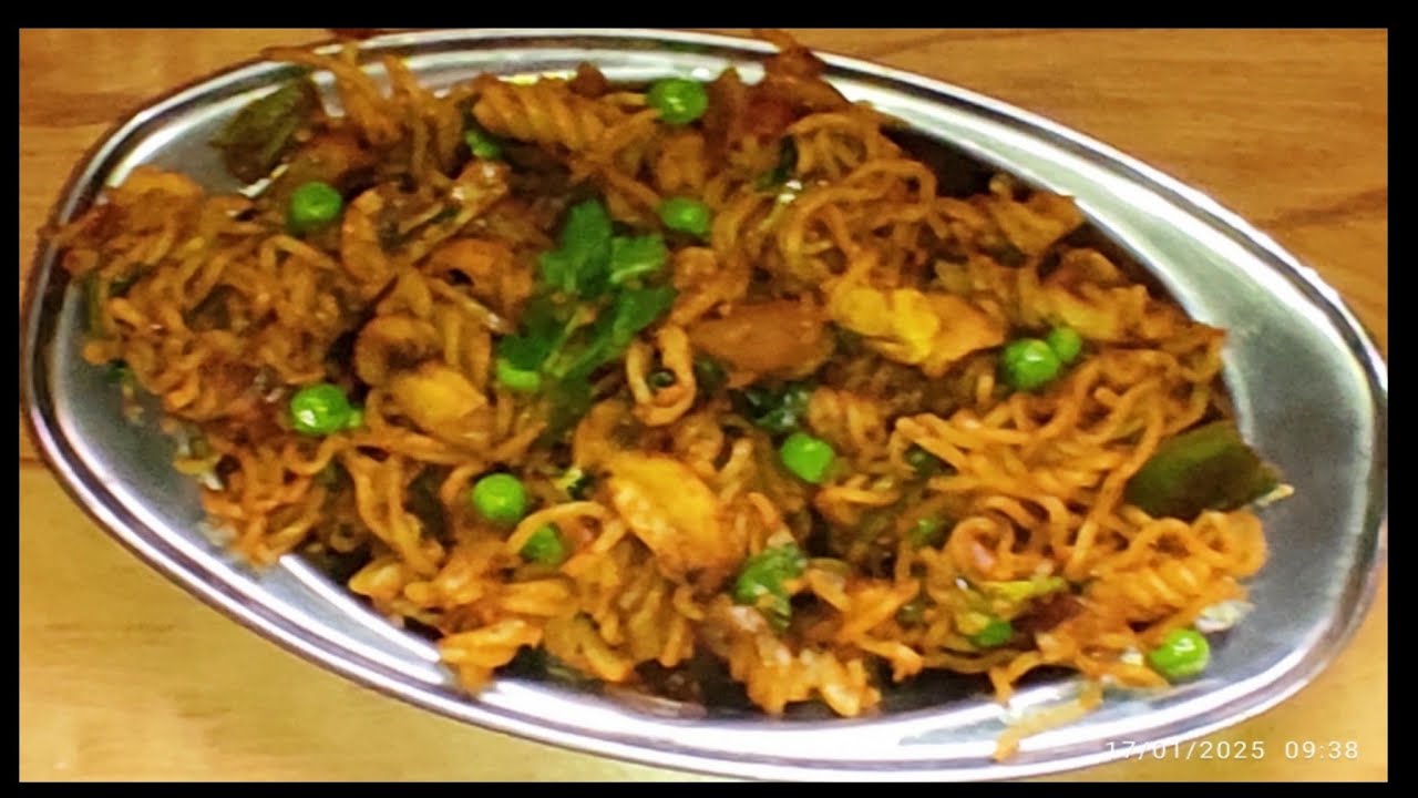 pasta maggie with mushroom||easyandquickrecipe - YouTube