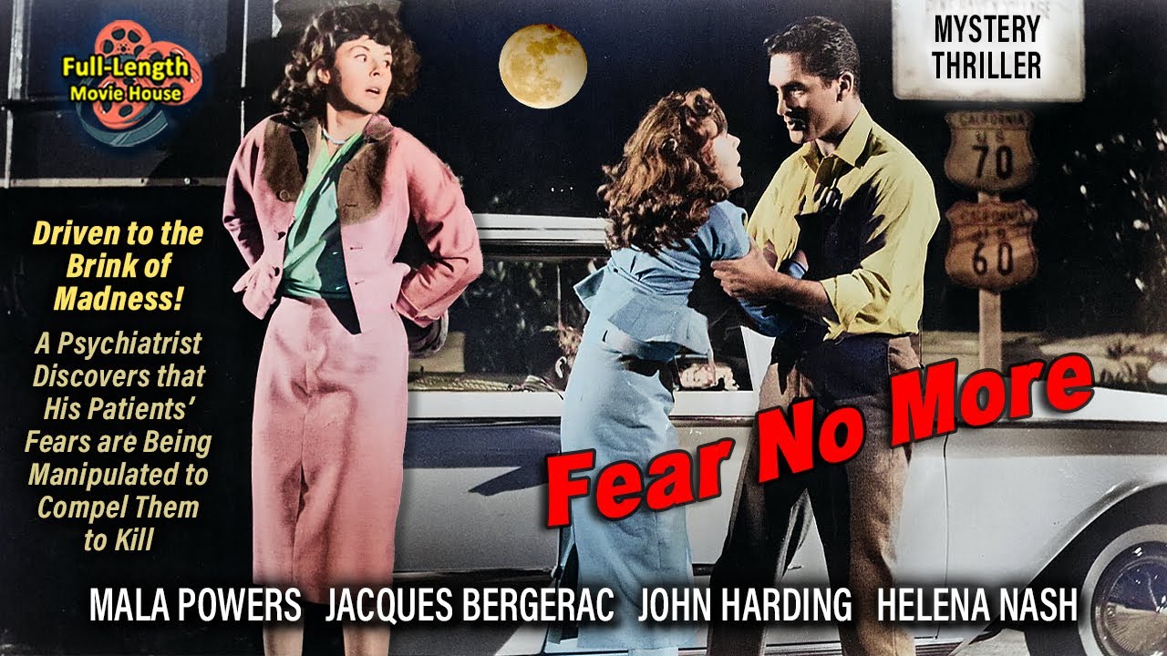 Fear No More (1961) — Mystery Thriller / Mala Powers, Jacques Bergerac ...