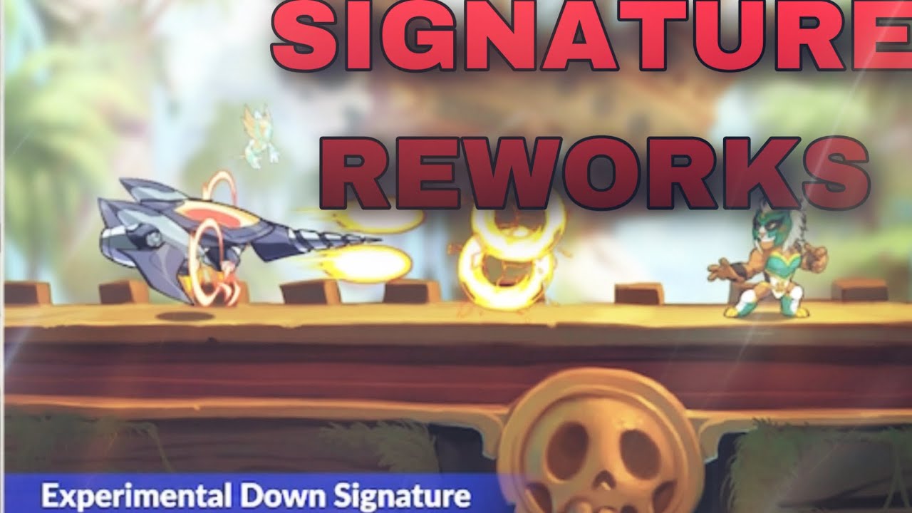 BRAWLHALLA SIGNATURE REWORKS?! ISAIAH AND VECTOR SIGNATURE CHANGES ...