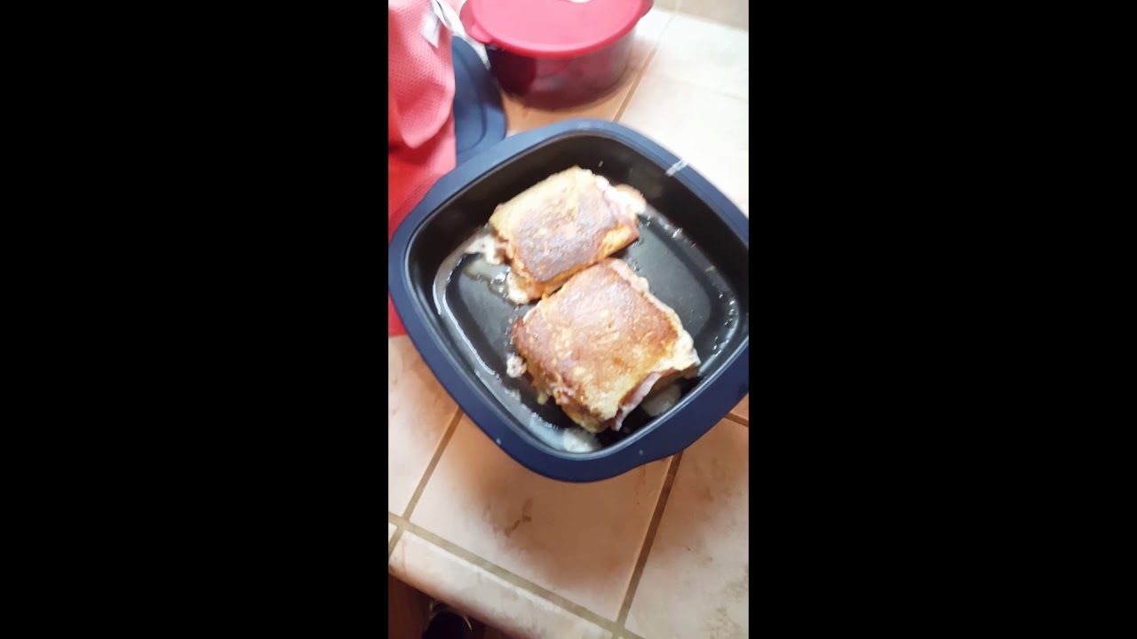 Plancha micro pro grill tupperware - YouTube