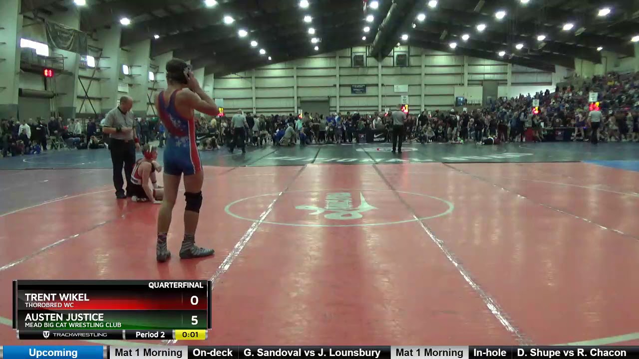 Middle School 130 Trent Wikel Thorobred WC Vs Austen Justice Mead Big ...