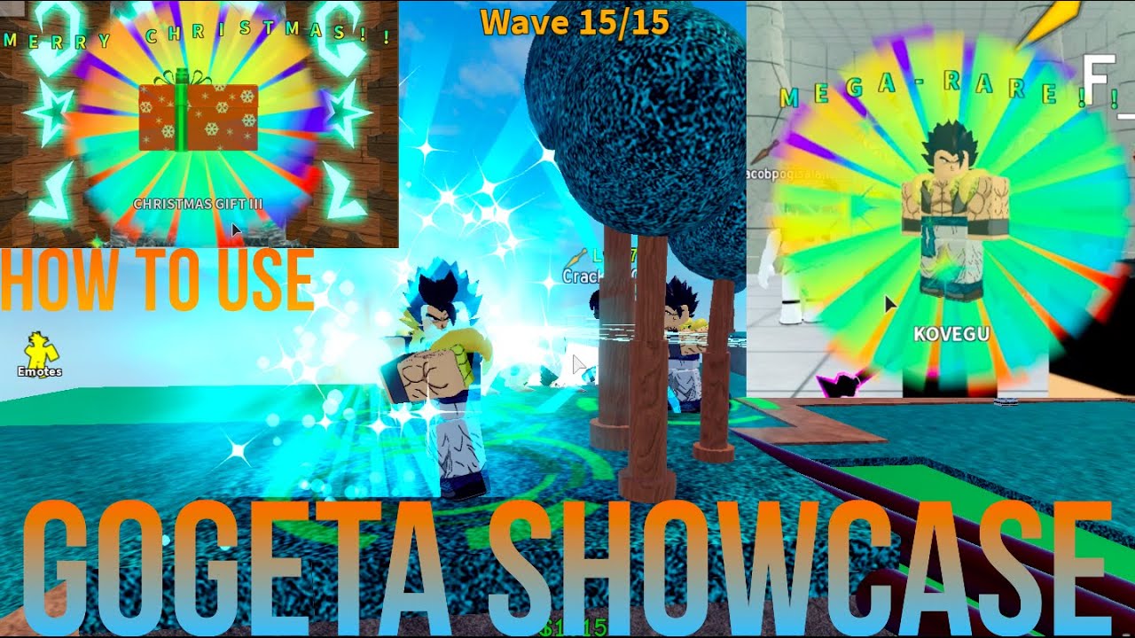 GOGETA SHOWCASE | HOW TO GET & USE | ALL STAR TDS | Roblox - YouTube
