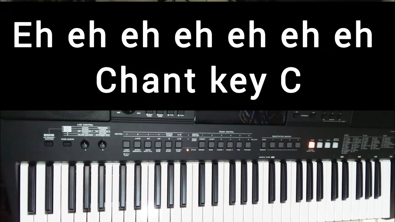 Eh eh eh eh eh eh eh chant / piano worship chord progression tutorial ...