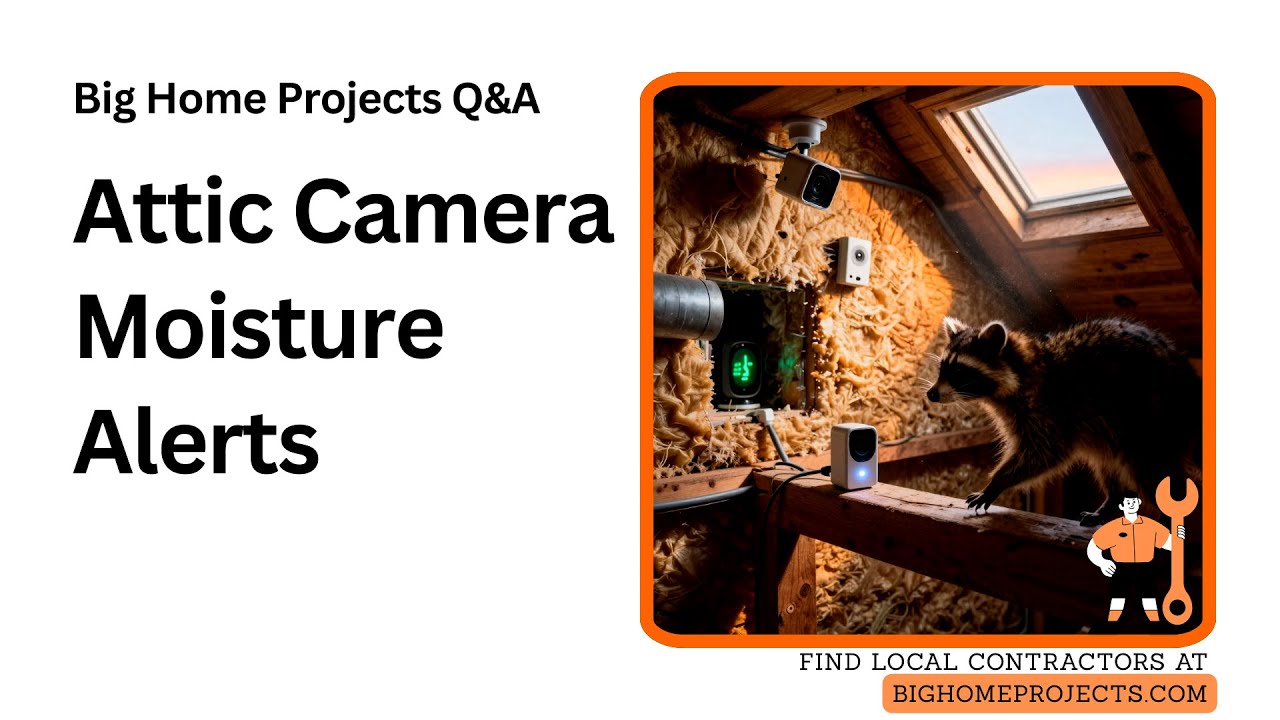 Attic Wildlife Camera Alerts Moisture Sensor Integration - YouTube
