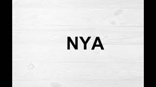 Nya Pronunciation: How to Say Nya in 25 Languages