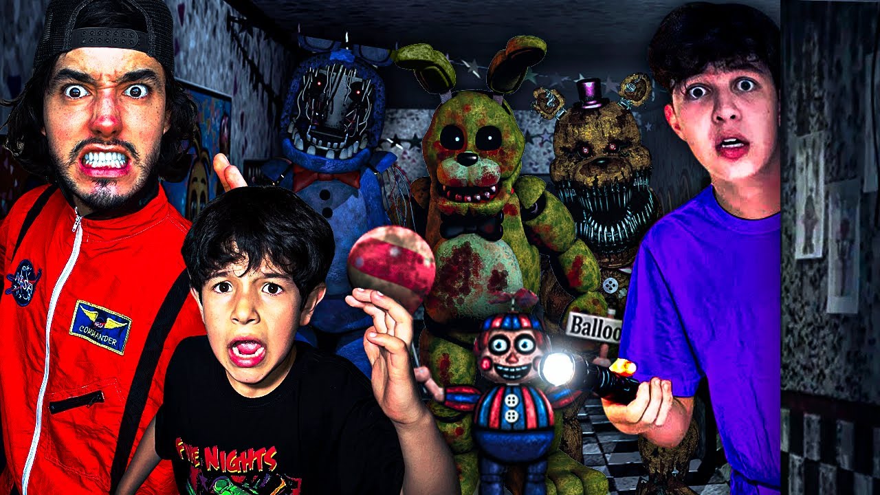FNAF EN LA VIDA REAL 4 - YouTube